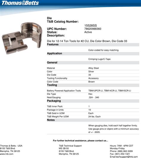 Product Detail Manual