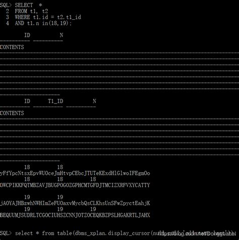 读懂oracle执行计划（一） explain plan for csdn博客