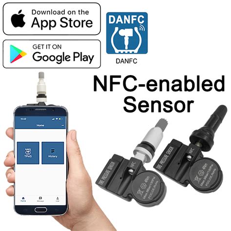 QQr NFC Enabled TPMS Sensor QQR DAJIN