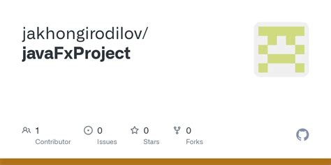 github jakhongirodilov javafxproject