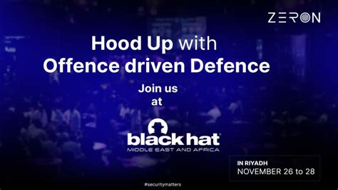 zeron on linkedin zeron cybersecurity blackhat infosec