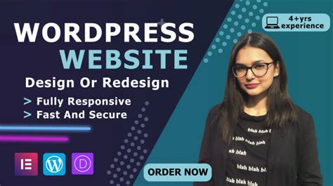 create a responsive wordpress website by fionawebwzrd fiverr