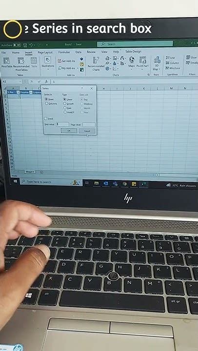 Excel Tricks Easy Way To Generate N Sequence Numbers Shorts Exceltips Exceltutorial