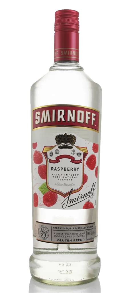 Smirnoff Raspberry Vodka 1l