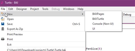 Project Templates Are Coming B4x Programming Forum