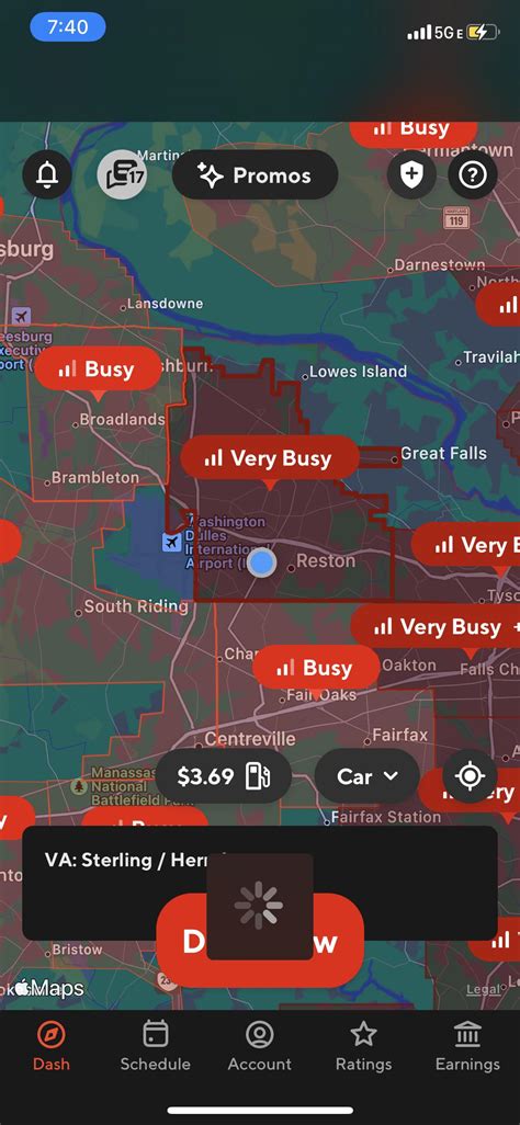 Cant Start Dash Just Get This Loading Circle That Turns Indefinitely R Doordash Drivers