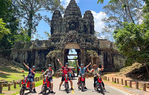 Angkor Wat Sunrise And Temples With E Bike Tour Full Day Cambo Tours