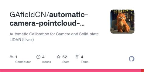 automatic camera pointcloud calibration src feature extraction