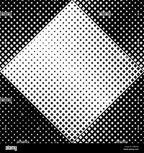 Seamless Geometrical Black And White Diagonal Square Pattern Background Monochrome Vector