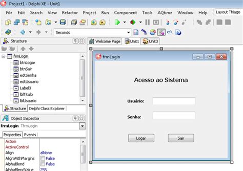 poo e dao pattern no delphi criando uma tela de login devmedia