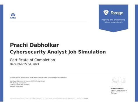 prachi dabholkar on linkedin cybersecurity forage