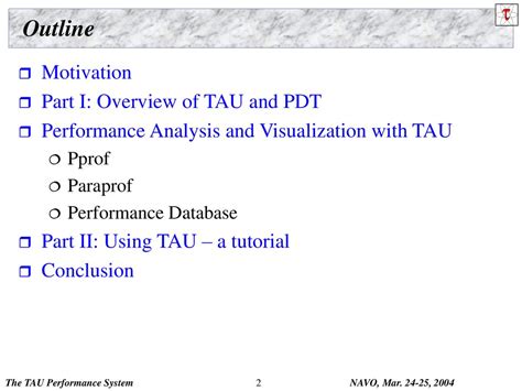 The TAU Performance Technology for Complex Parallel Systems (Performance Analysis Bring Your Own ...
