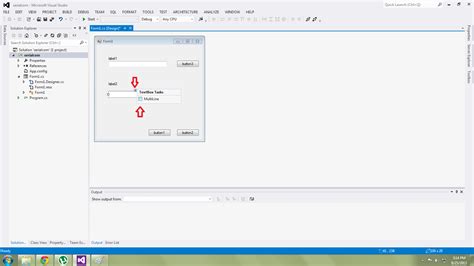 Robots Reloaded Visual Studio GUI