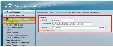 Configure Acs 52 For Port Based Authentication With A Lap Cisco