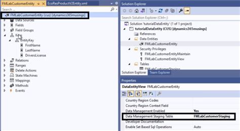 how to create a d365 data entity dynamics 365 musings