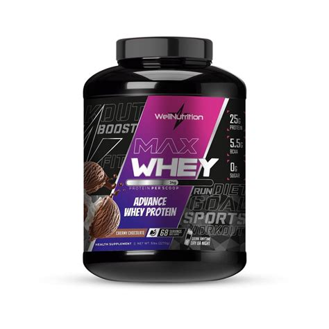 Max Whey Protein Creamy Chocolate Flavor