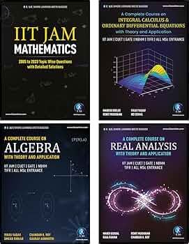 IIT JAM Mathematics Book Complete Study Materials Books Theory And Topic Wise Previous