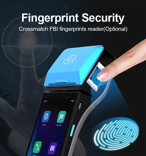 Mini Portable Android G Pos Terminal With Mm Printer Fingerprint Biometric Z Expore