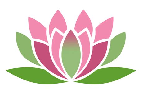 Vector Lotus Flower Floral Design Blooming Lotus Serenity Nature