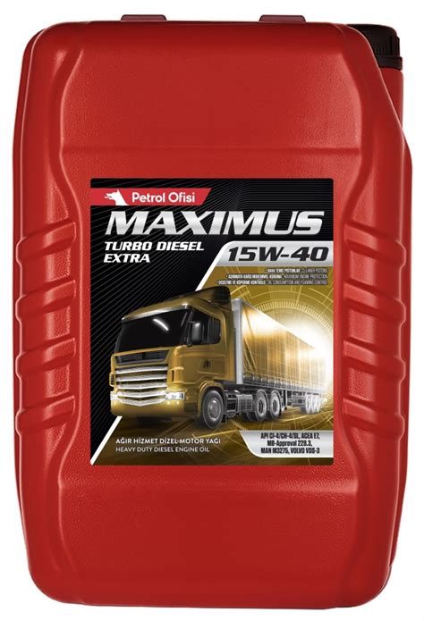 Maximus Turbo Diesel Extra 15W-40 моторное масло. :: Ойл Трейд ...