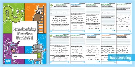 Ks2 Handwriting Book Pdf Handwriting Practice Booklet 1