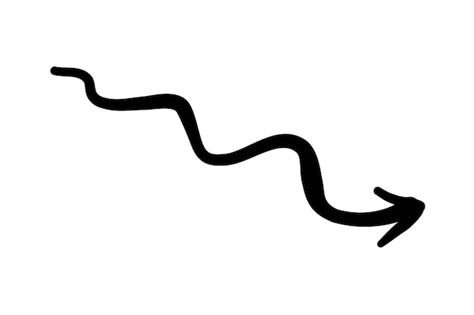 Premium Vector Abstract Hand Drawn Arrow Premium Vector Abstract Hand Drawn Arrow