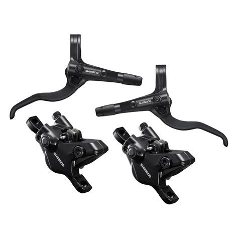 Shimano BL-MT401 + BR-MT410 Hydraulic Disc Brake - J-Kit - Set RW - black