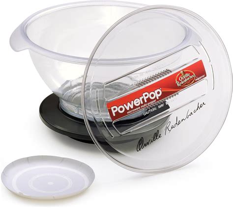 Presto 04830 Powerpop Microwave Multi Popper Black 2 6 Oz Presto