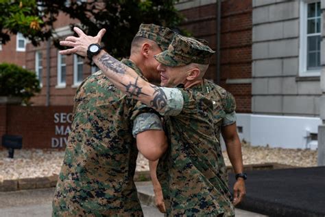 Dvids Images Smmc Meets With Ii Mef Cg [image 2 Of 7]