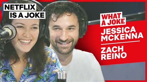 Jessica Mckenna And Zach Reino Improv A Berry Good Musical What A Joke Netflix Is A Joke Youtube