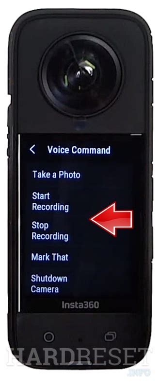 Voice Control Commands INSTA X How To HardReset Info
