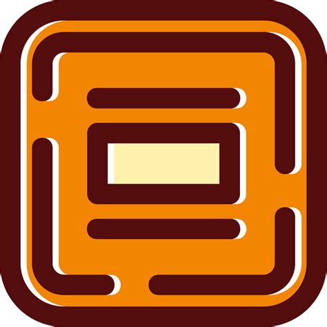 vertical allignment filled sliped retro icon 37788200 vector art at