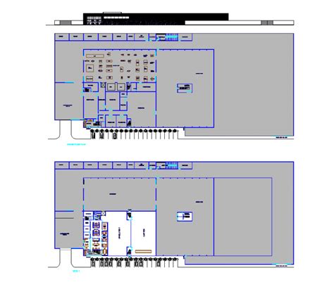 Detail Woodworking Factory Elevation 2d View Autocad File