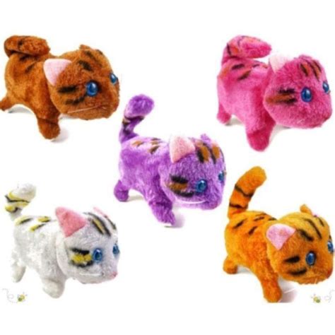 Jual Mainan Kucing Berjalan Boneka Kucingrobot Kucing Bisa Berjalan
