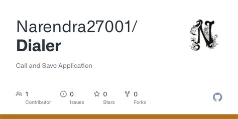 GitHub Narendra27001 Dialer Call And Save Application