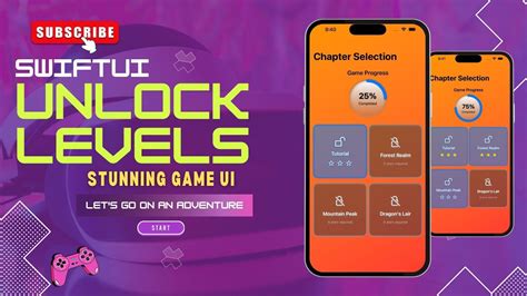 unlock levels with stars in swiftui stunning game ui congrats