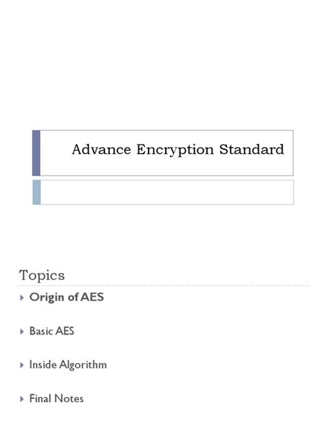 Aes Pdf Cryptography Computing
