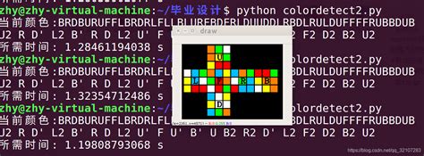 Pythonopencv多进程实现识别魔方颜色，通过kociemba算法得出算法字符串并画图（附毕设完整视频）opencvpython魔方颜色识别 Csdn博客