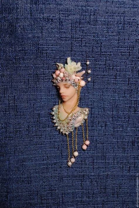 Броши ручной работы Ярмарка Мастеров ручная работа Купить Брошь Clay Jewelry Polymer Clay