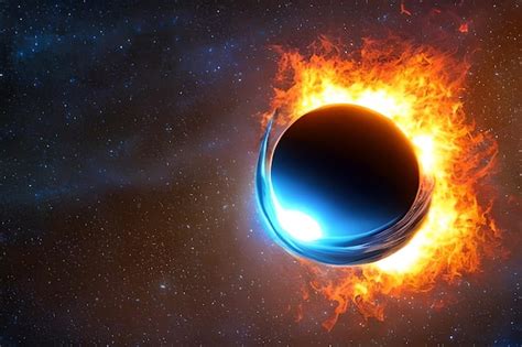 Premium Photo Exploring The Mysteries Of Black Holes And Gravitational Pull Copy Space For Banner