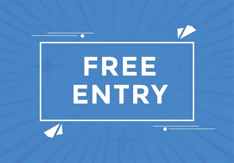 free entry text button web button banner template free entry 8558215
