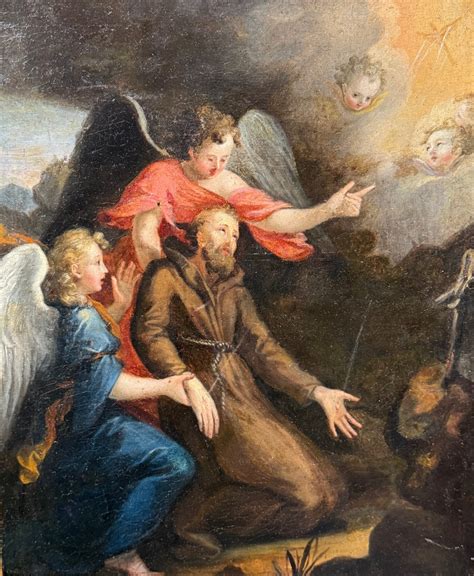 Proantic Saint Francis Receiving The Stigmata
