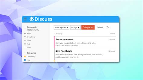 Kde Team Introduces New Forum Kde Discuss