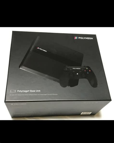 Polymega Base Unit Wireless Controller Universal Black Pm01 00
