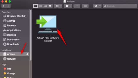 Installing Artisan Pos 4x Certek Software
