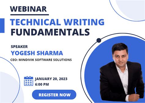 Webinar Technical Writing Fundamentals Mindivik