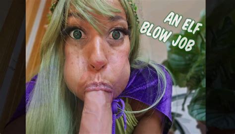 Goldenlace An Elf Blow Blowjob Manyvids