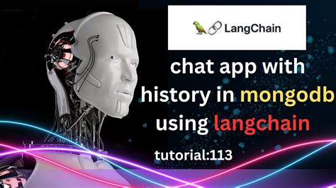 Chat App With Mongodb Chat Message History Using Langchain Tutorial113 Youtube
