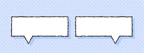 Cartoon Speech Bubble Clipart Vector Balloon Speech Bubble Balloon Dialog Box Bubble PNG