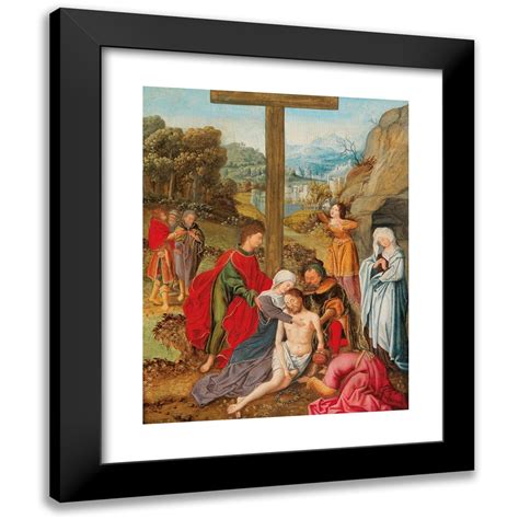 Early Netherlandish School 19x24 Black Modern Framed Museum Art Print